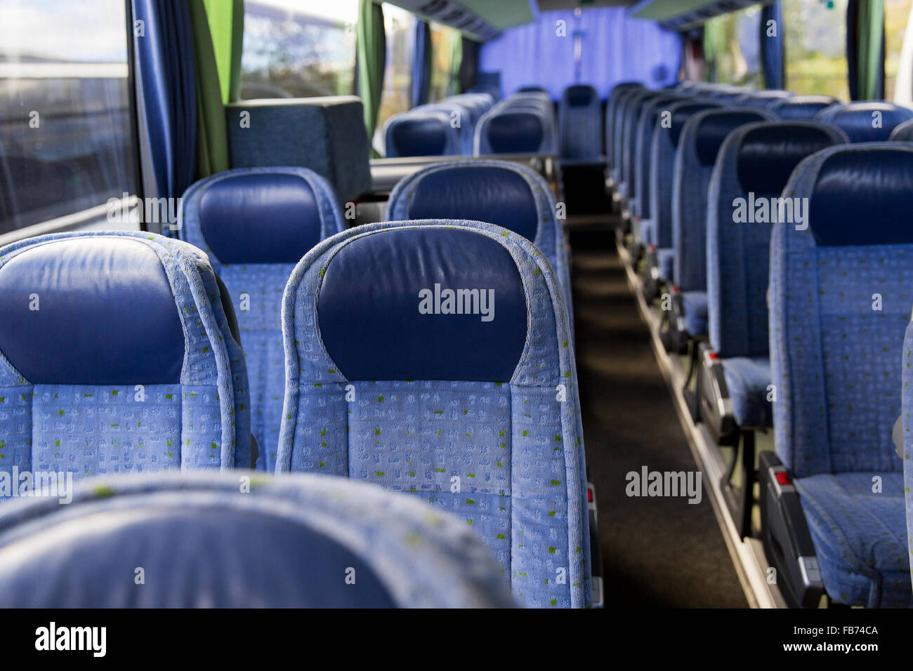 travel bus interior Stock Photo - Alamy
