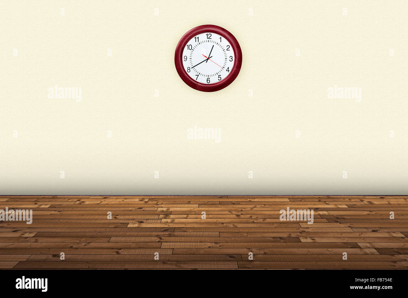 hours on a wall Stock Photo - Alamy