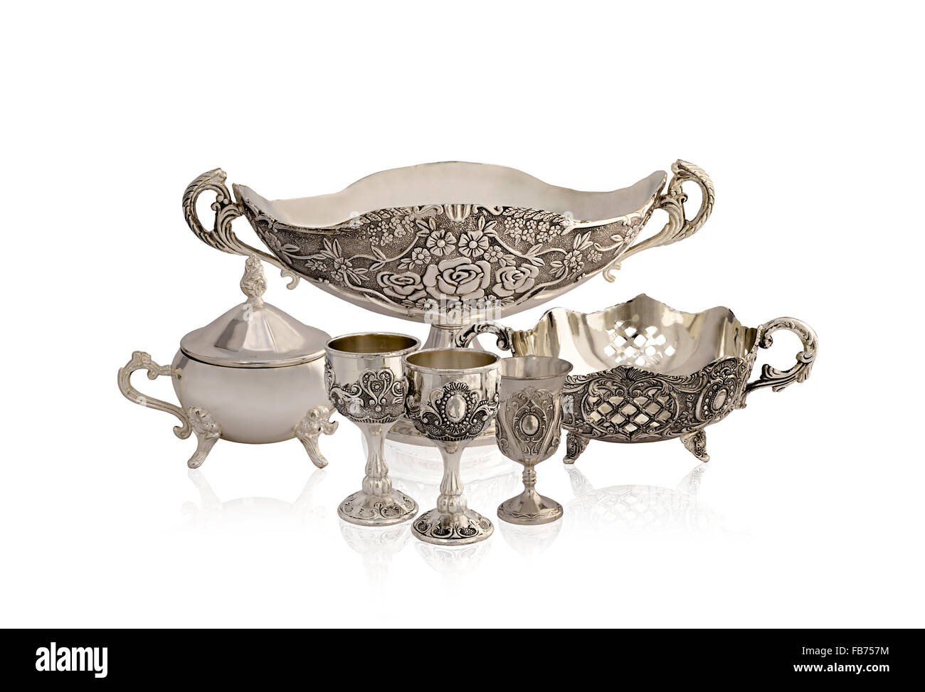 Silver copper antique hi-res stock photography and images - Alamy