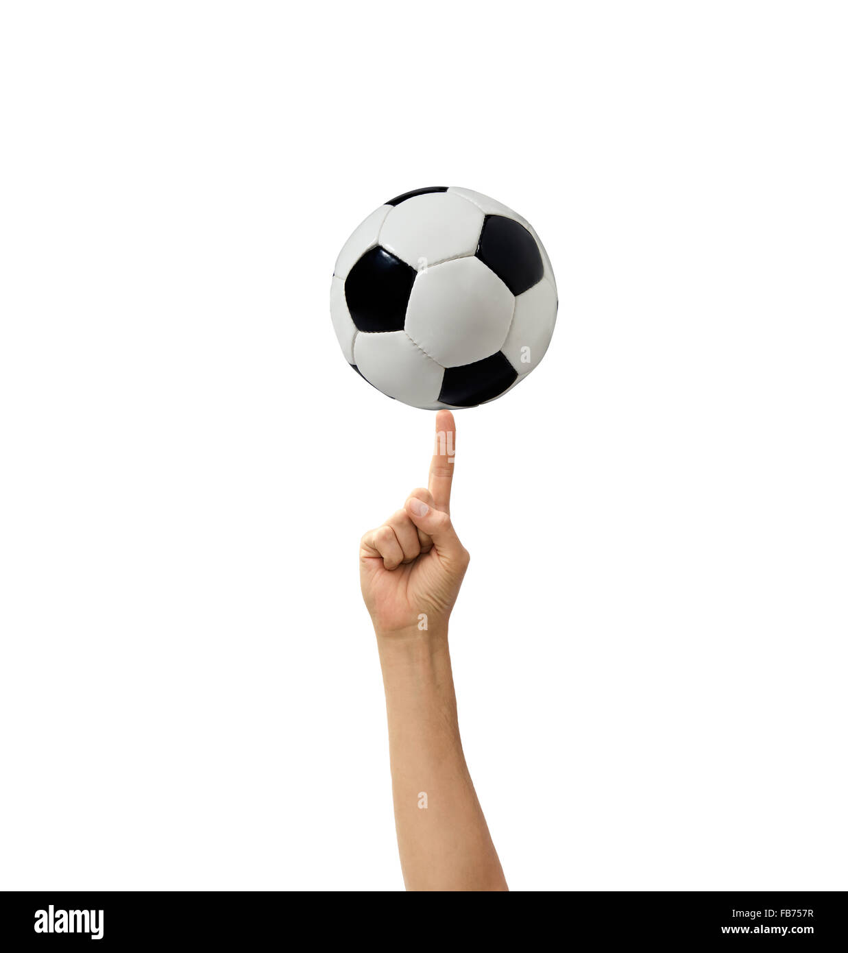 Hand holding black white ball hi-res stock photography and images - Alamy