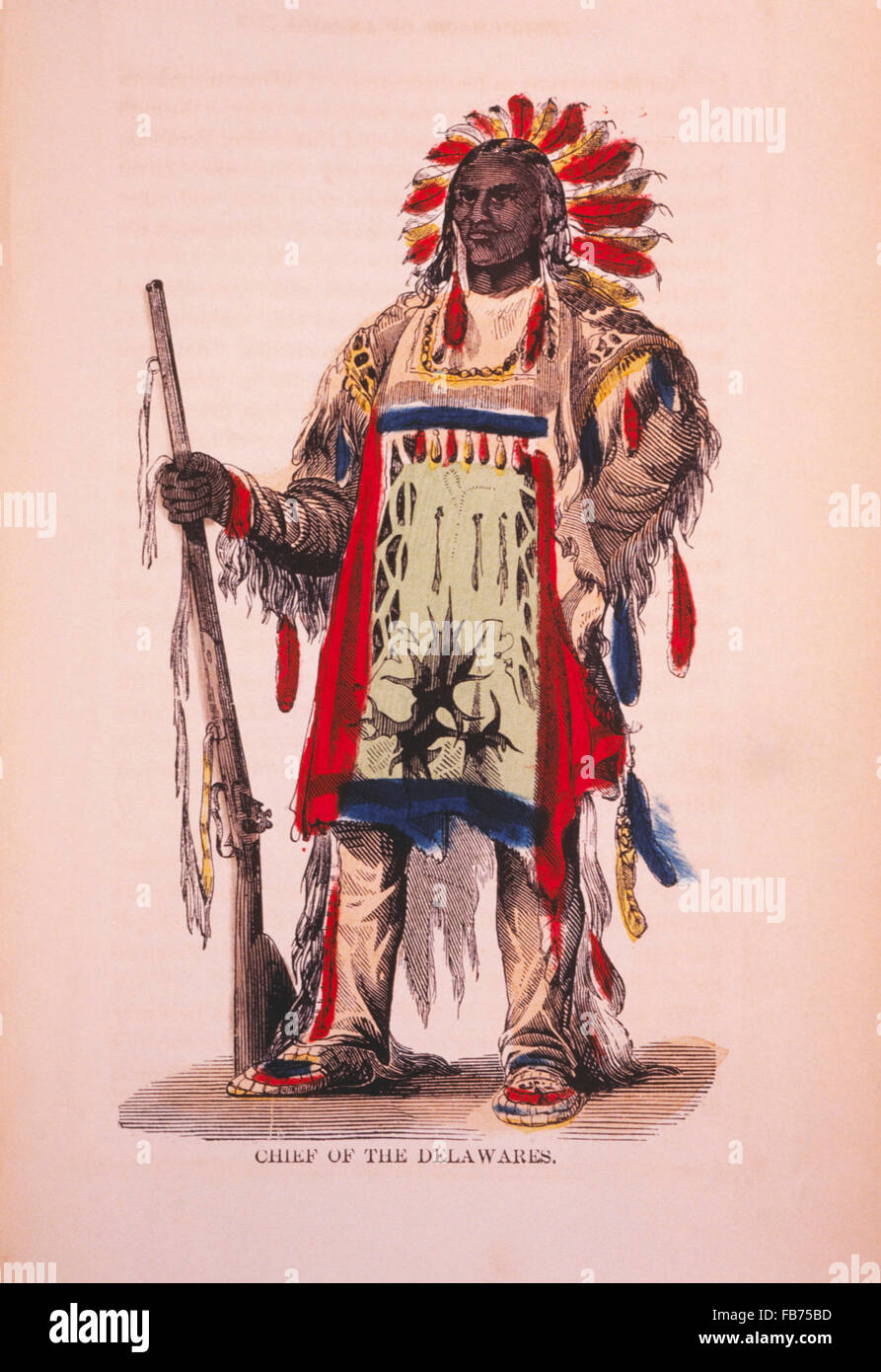 Delaware indian chief hi-res stock photography and images - Alamy