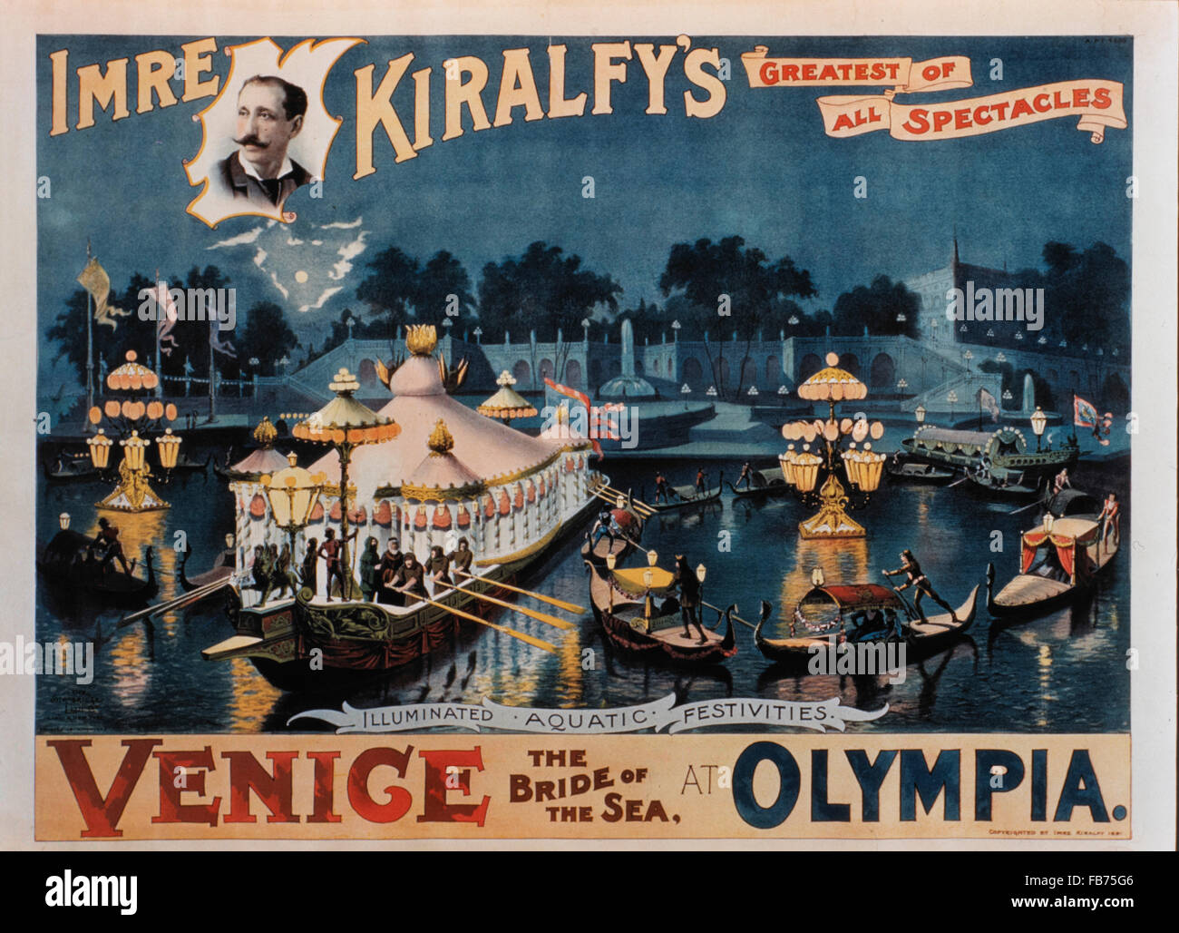 Imre Kiralfy's Greatest of all Spectacles, Venice the Bride of the Sea ...