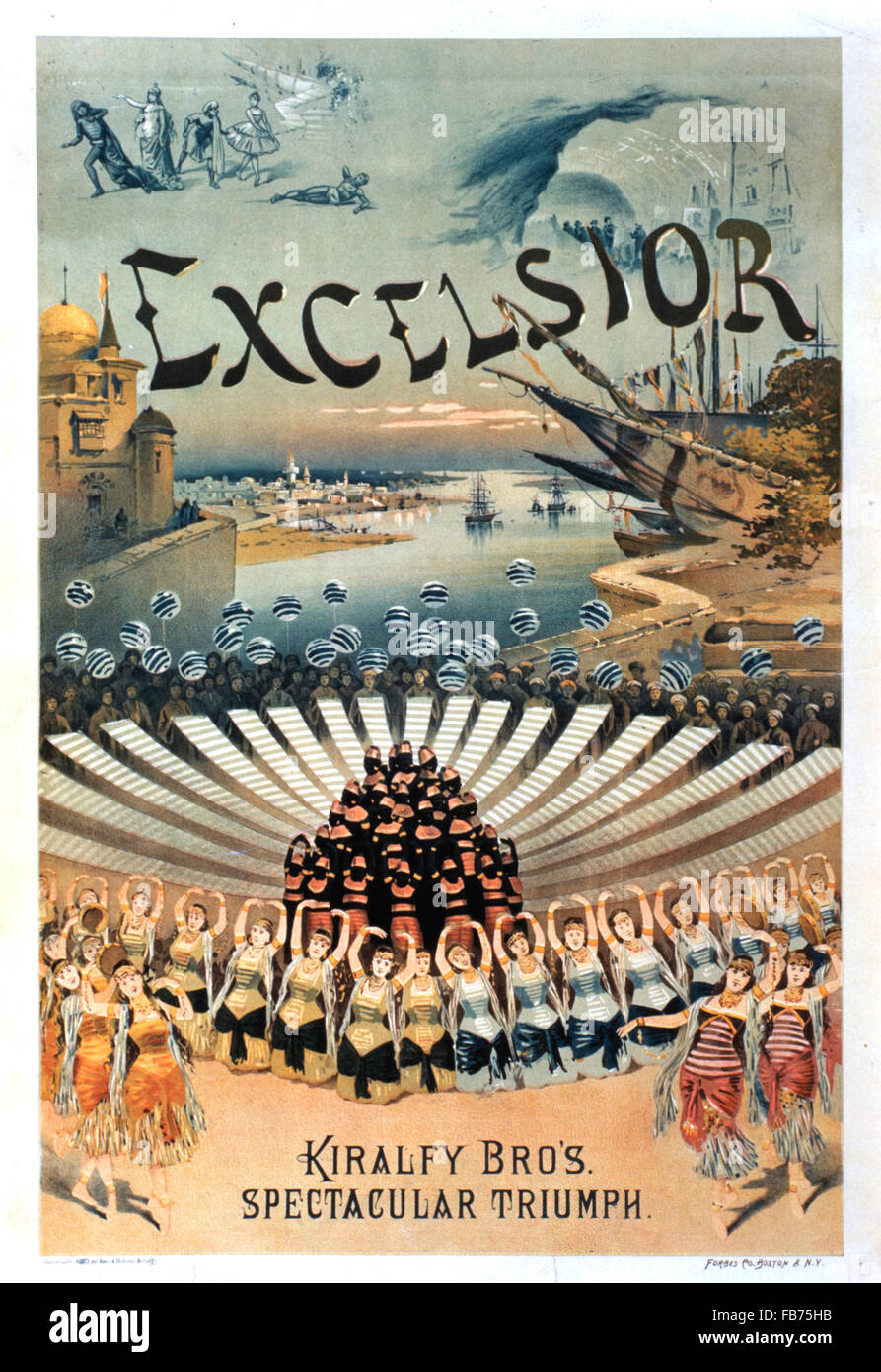 Excelsior historical hi-res stock photography and images - Alamy