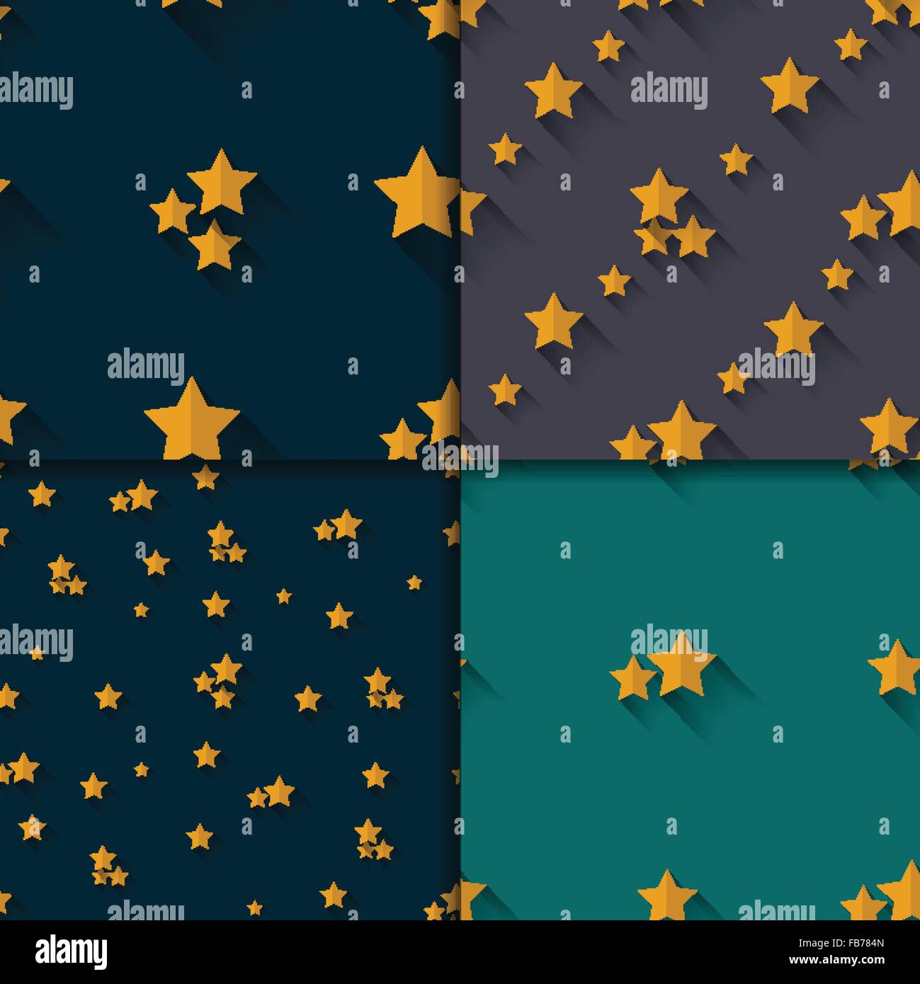Seamless starry patterns Stock Vector Image & Art - Alamy