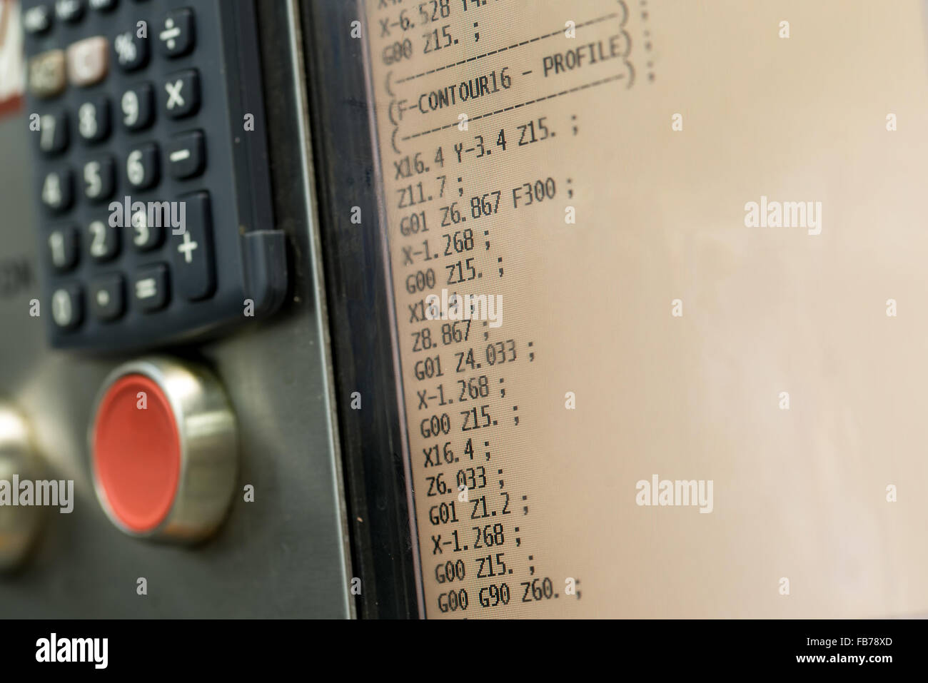 Lathe control panel hi-res stock photography and images - Alamy