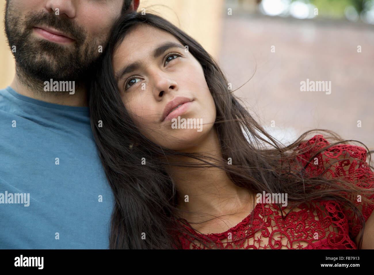 Leaning on shoulder hi-res stock photography and images - Alamy