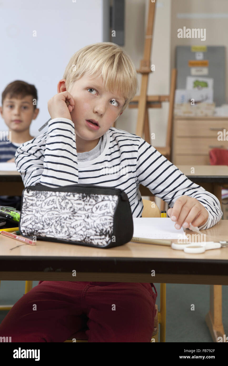 Two children in the classroom hi-res stock photography and images - Alamy