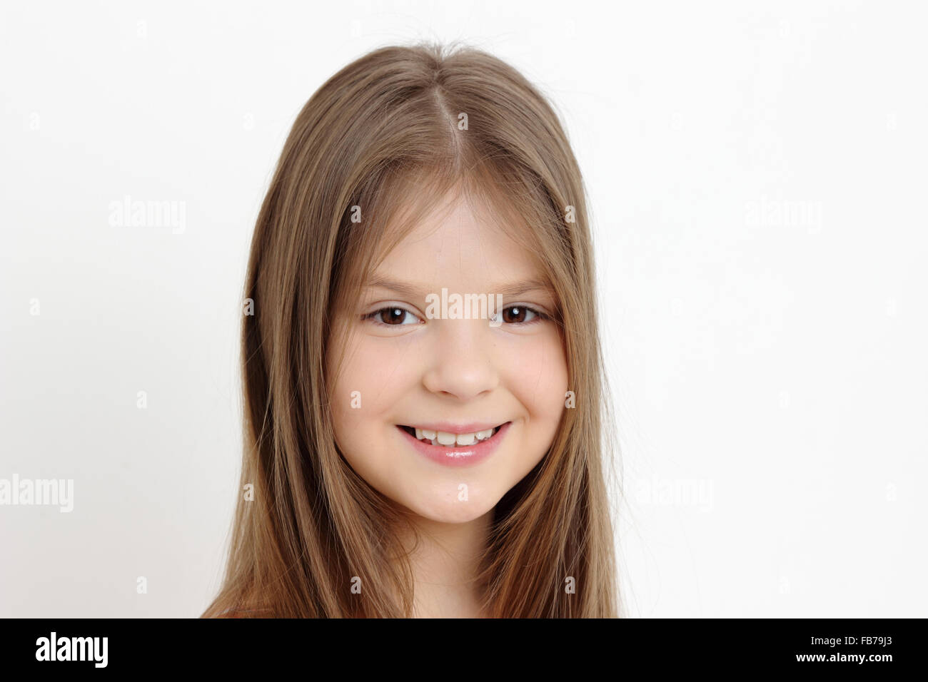 little girl close up portrait Stock Photo - Alamy
