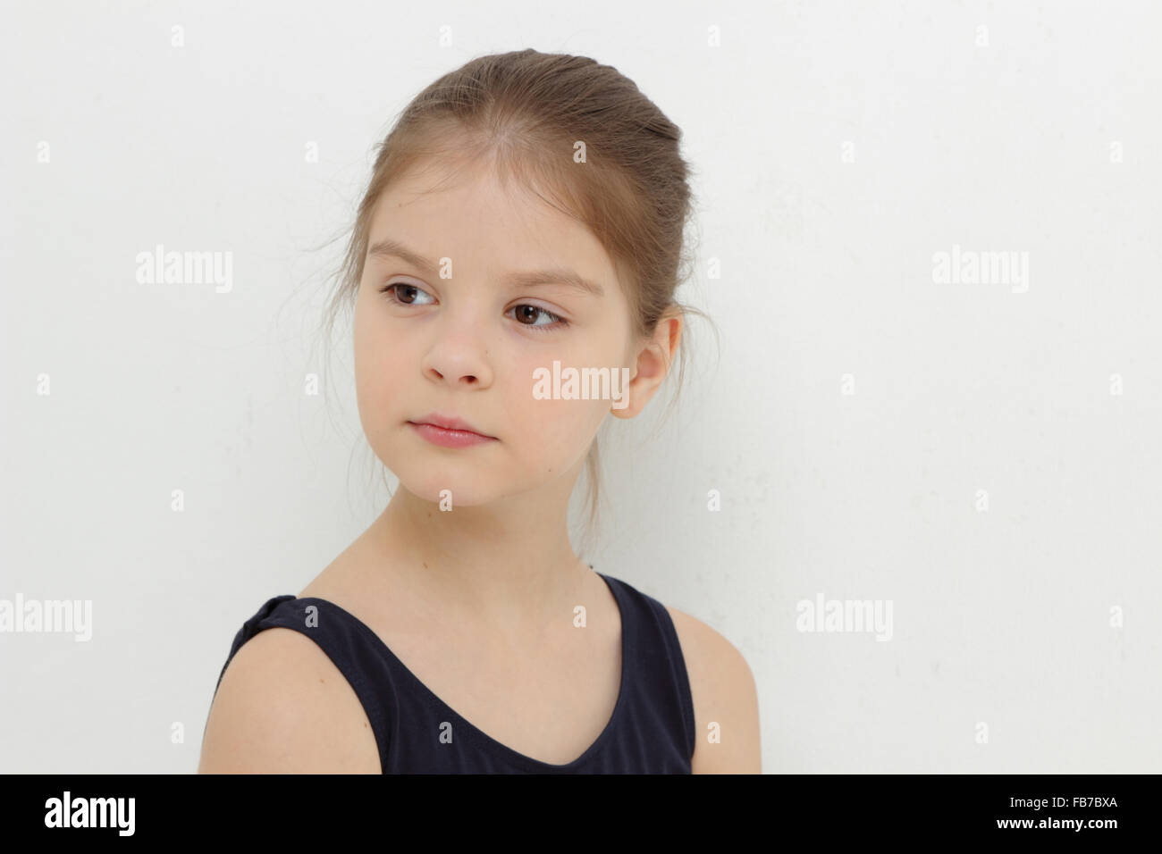 Beautiful teen girl close up portrait Stock Photo - Alamy