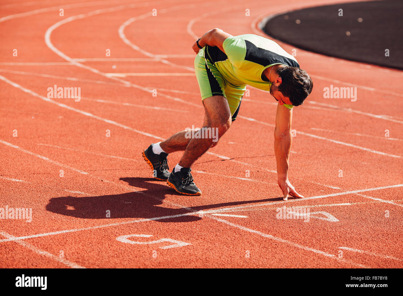 Track Starting Block Dimensions