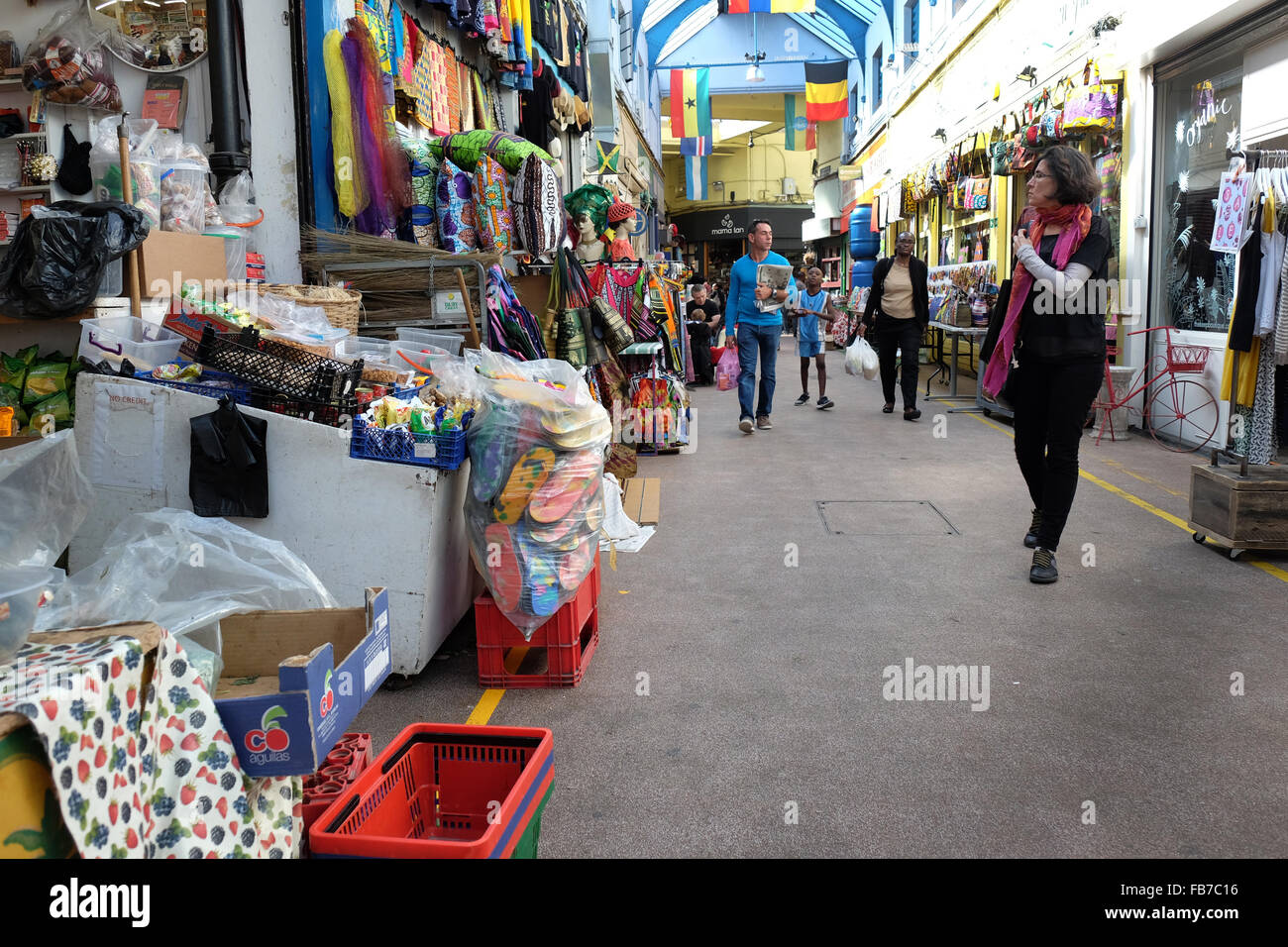 Brixton Village arcade Brixton South London Stock Photo - Alamy
