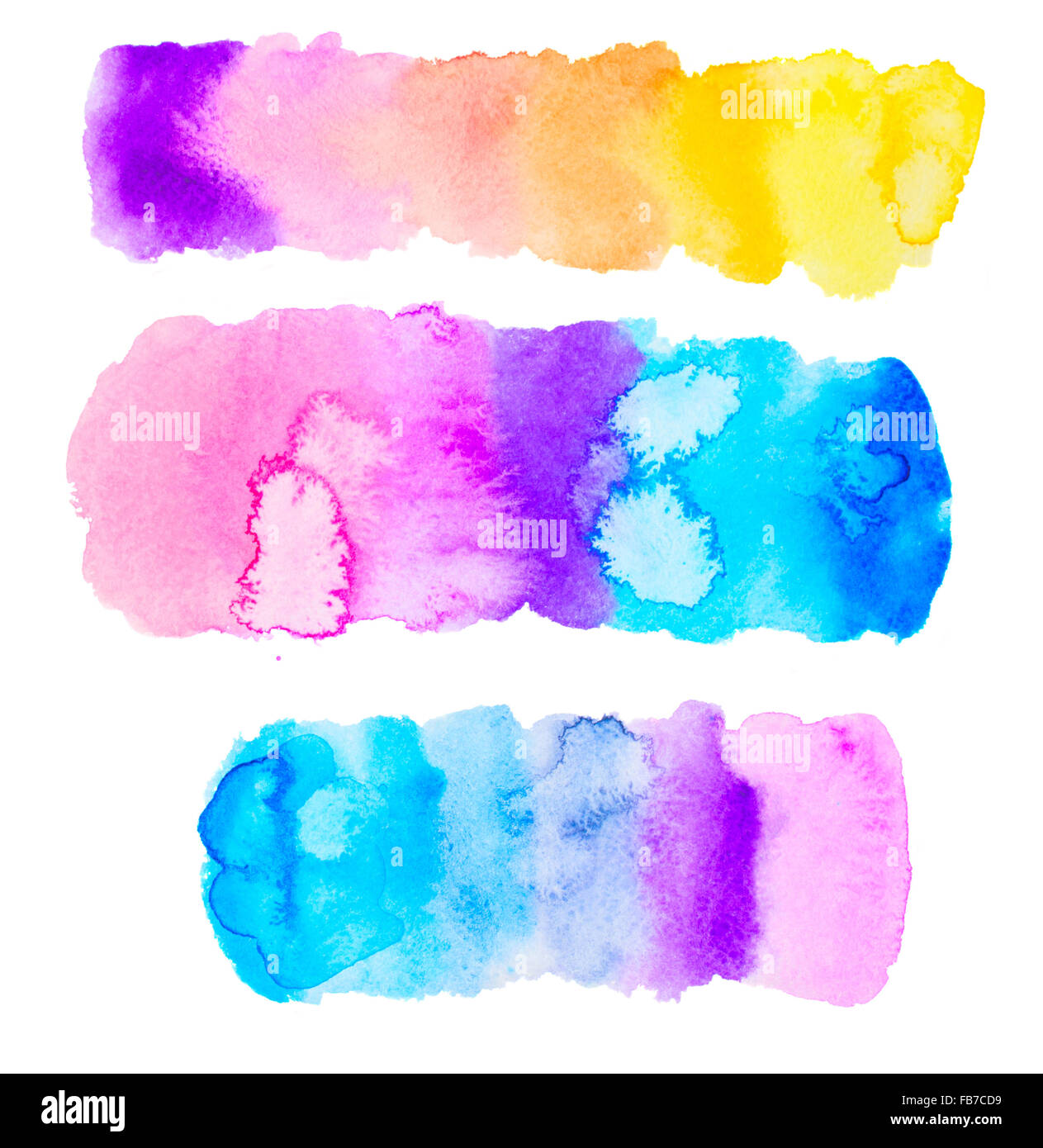 Colorful pink blue color gradient Cut Out Stock Images & Pictures - Alamy
