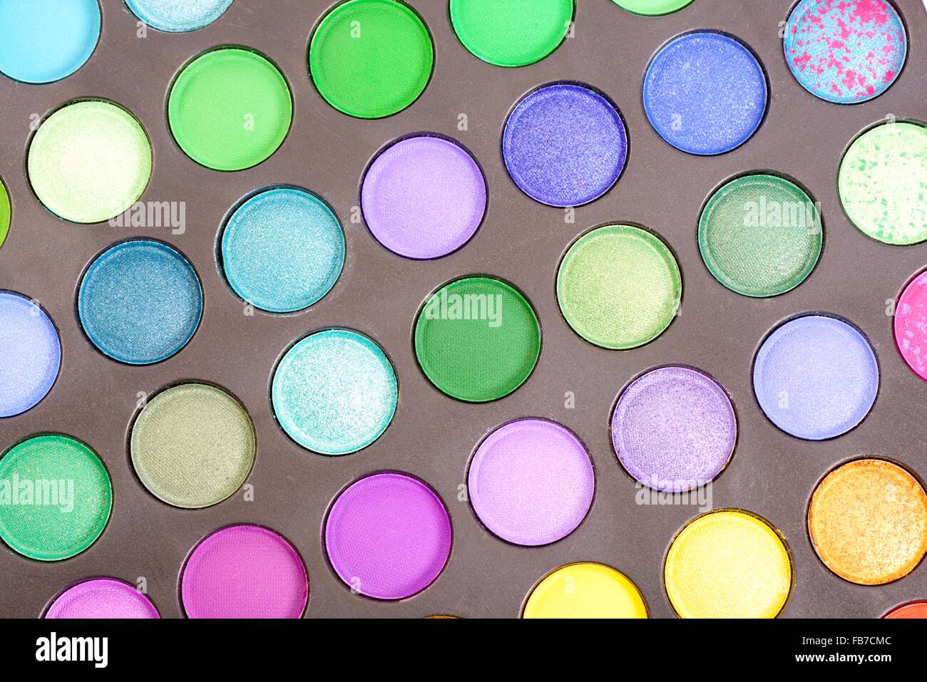 Eyeshadow set pallete Stock Photo - Alamy