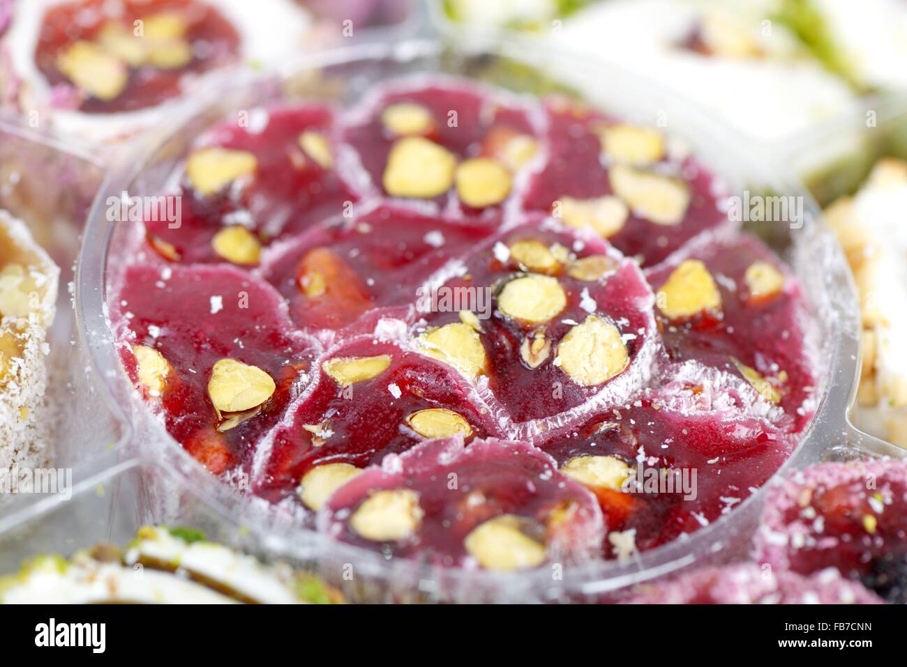 Fresh arabic sweets Stock Photo - Alamy