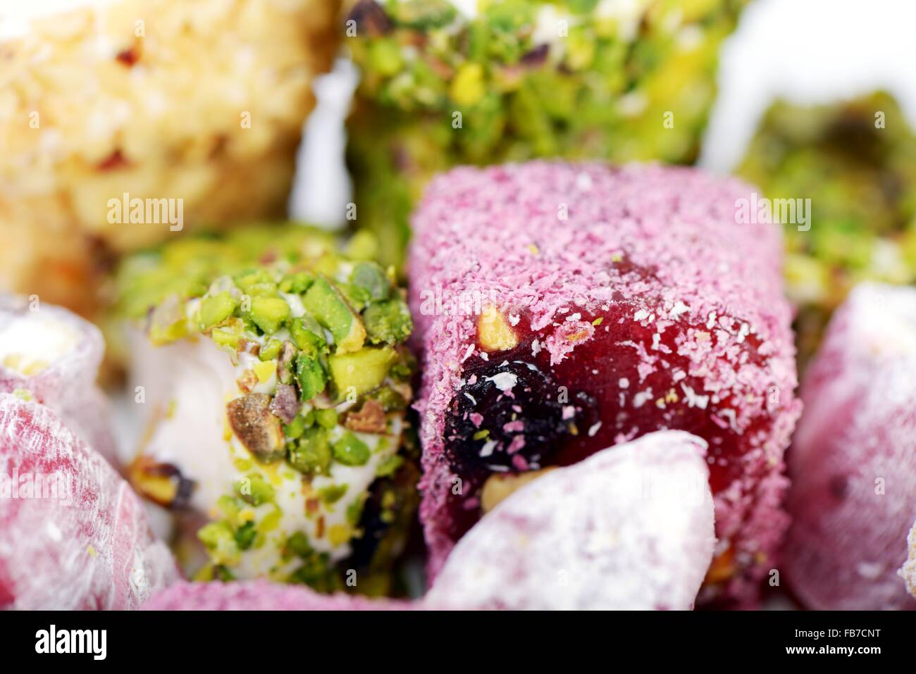 Fresh arabic sweets Stock Photo - Alamy