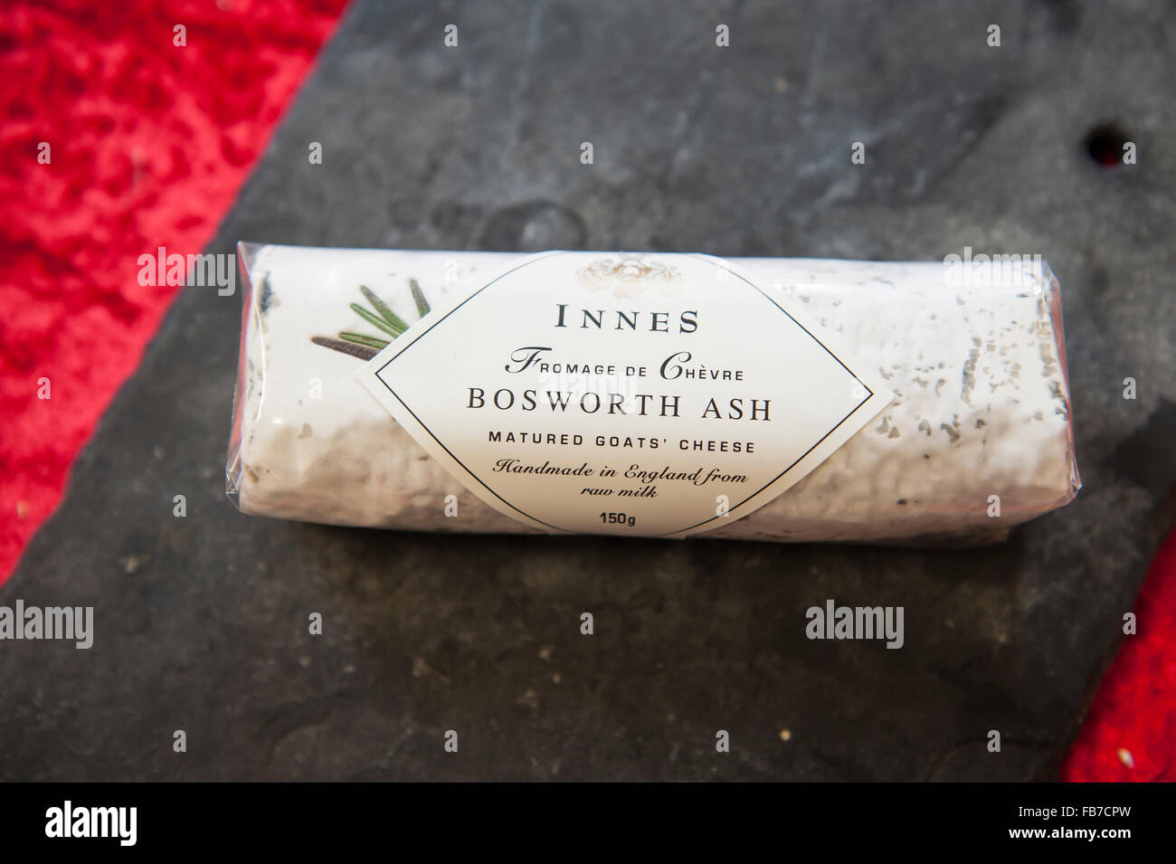 Bosworth Ash Log, is an unpasteurised, vegetarian, semi-soft cheese ...