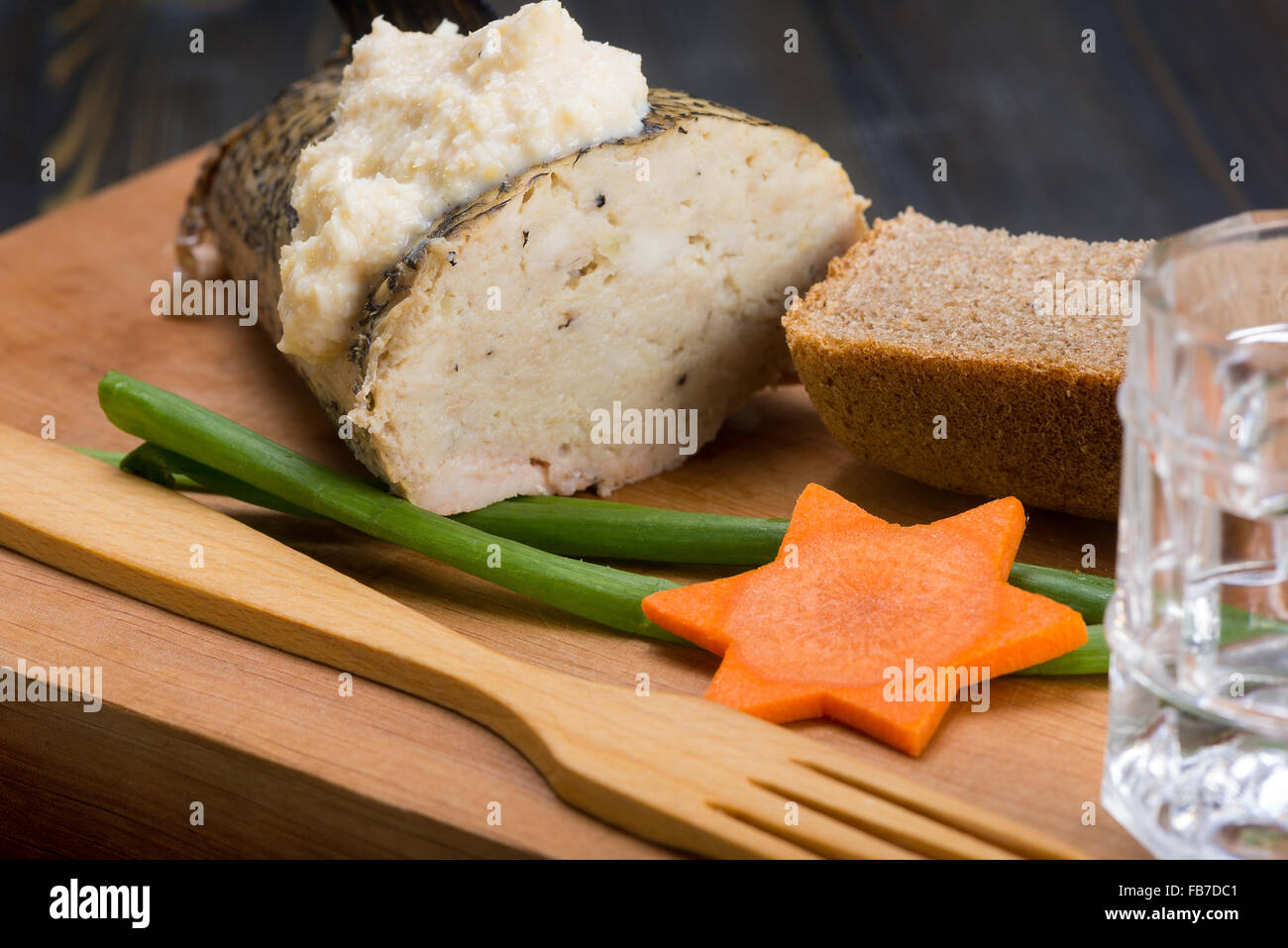 A traditional Jewish dinner includes stuffed pike with horseradish ...
