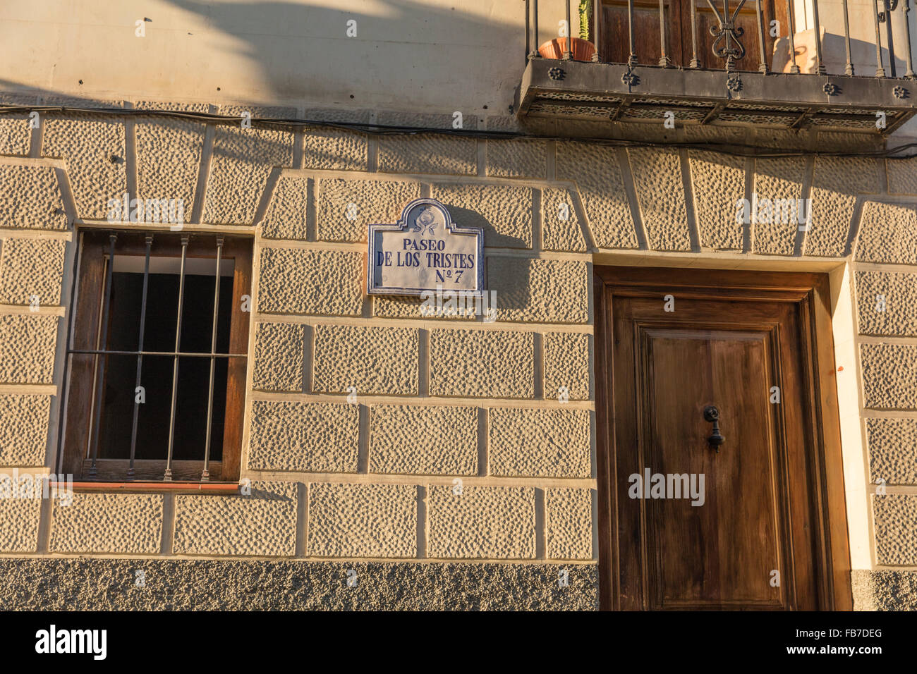 Street sign granada spain hi-res stock photography and images - Alamy