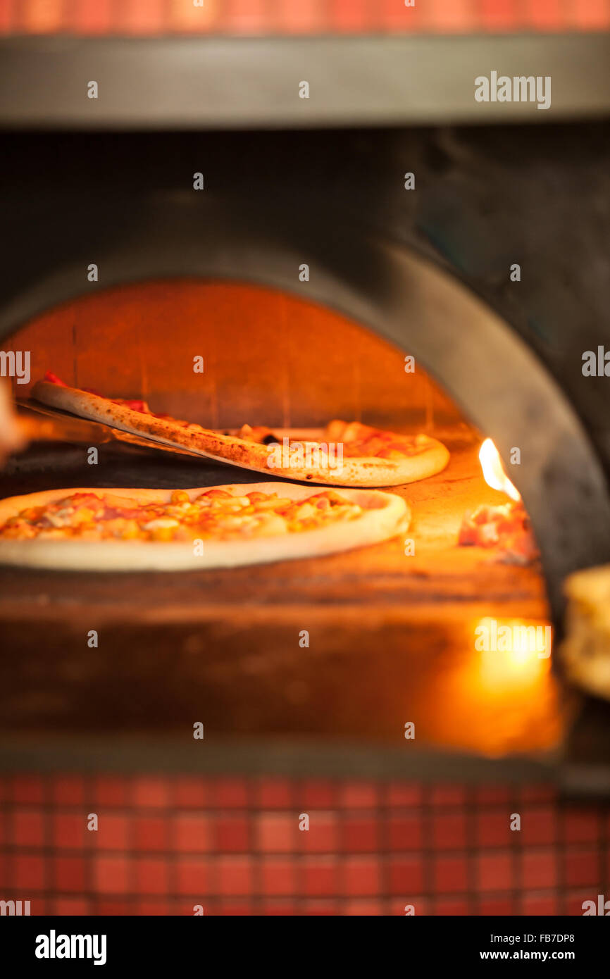 The Pizza baking Stock Photo - Alamy