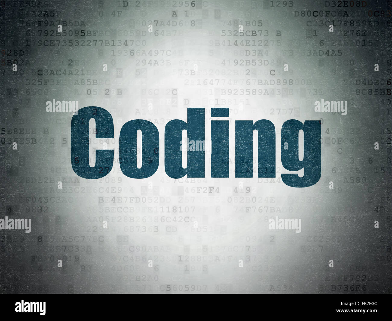 Programming concept: Coding on Digital Paper background Stock Photo - Alamy