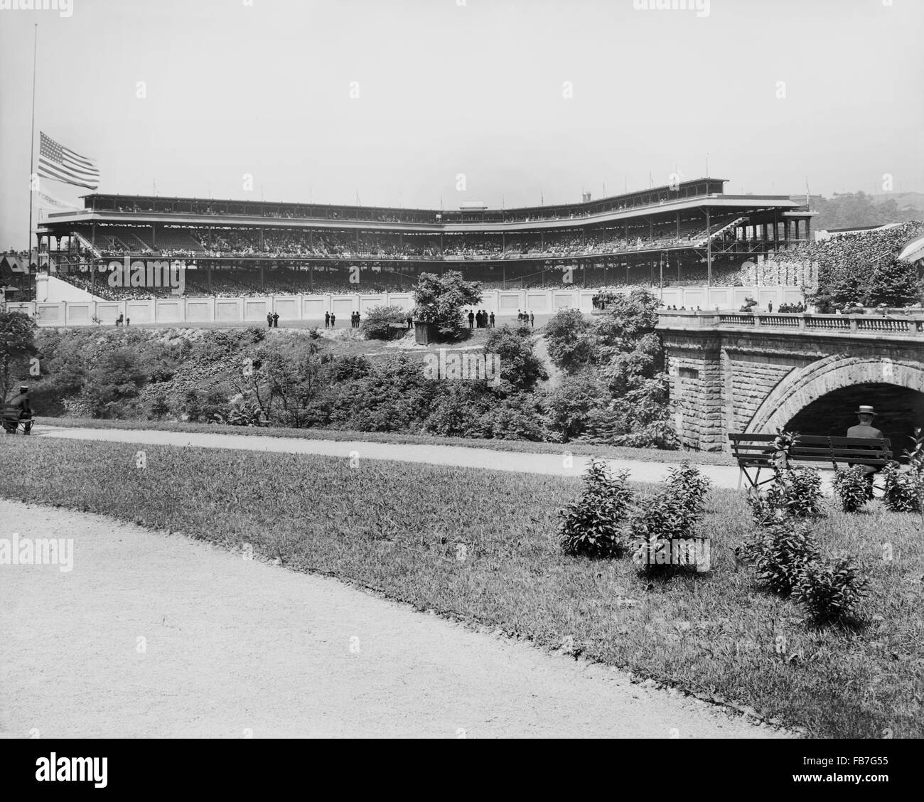 Forbes Field, Pittsburgh, Pennsylvania, USA, circa 1910 Stock Photo - Alamy