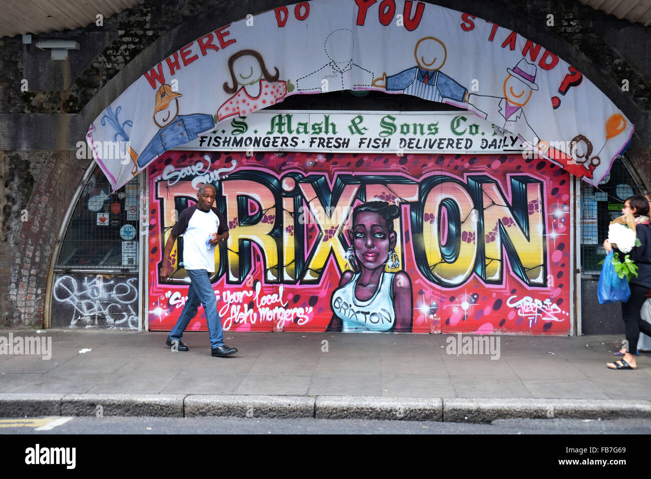 Brixton gentrification hi-res stock photography and images - Alamy