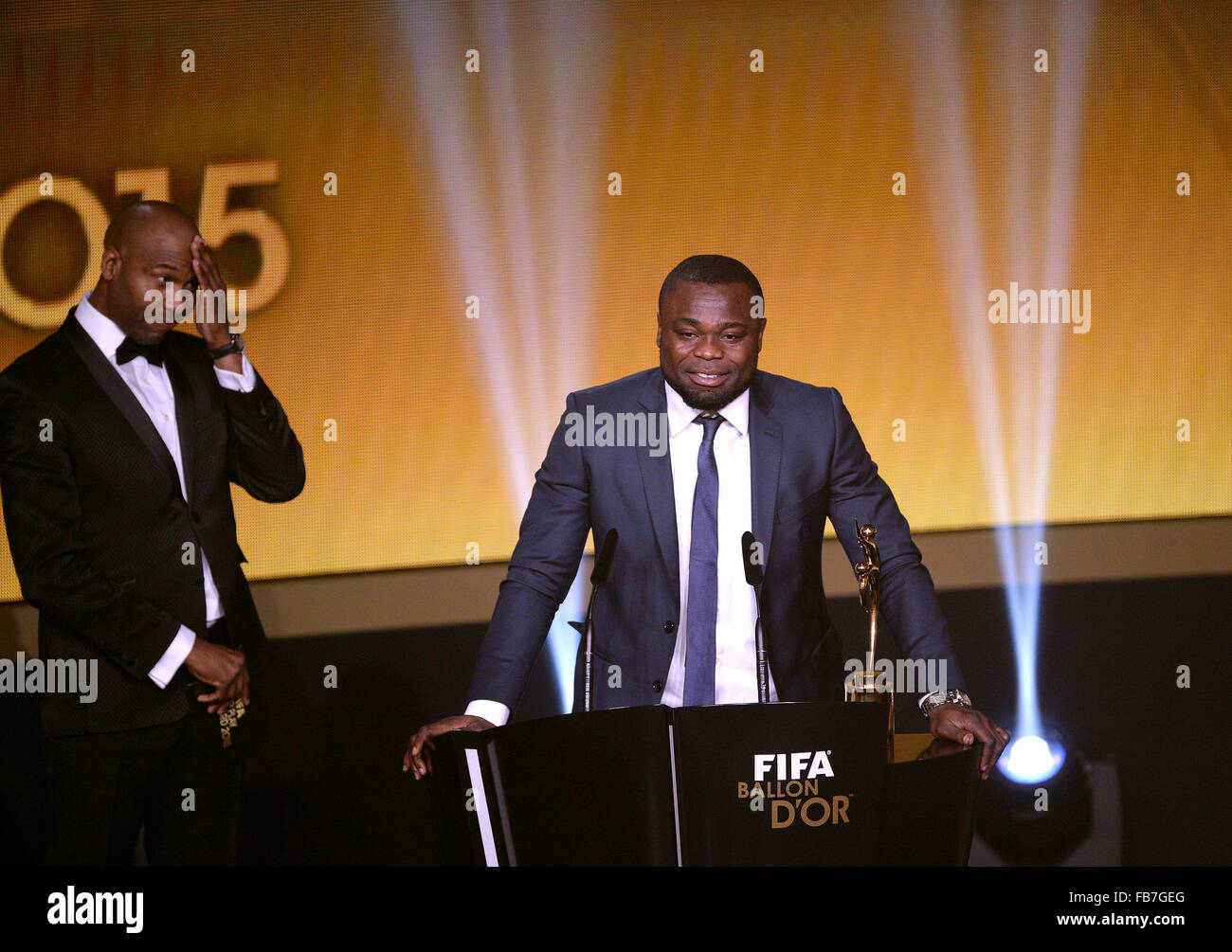 Zurich, Switzerland. 11th Jan, 2016. Former soccer player Gerald ...