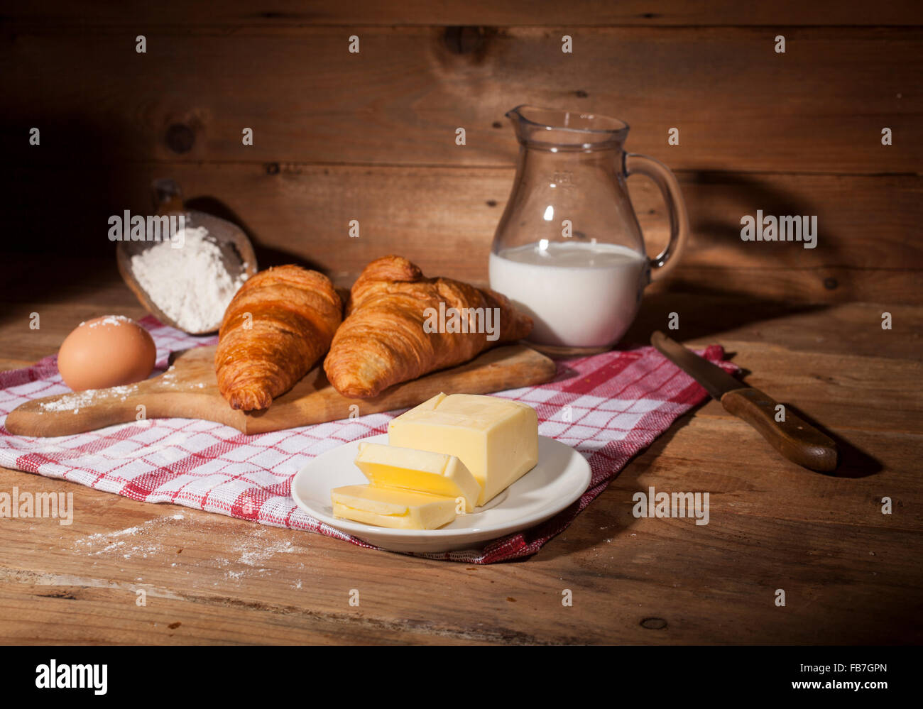 Ingredients for the preparation of bakery products Stock Photo - Alamy