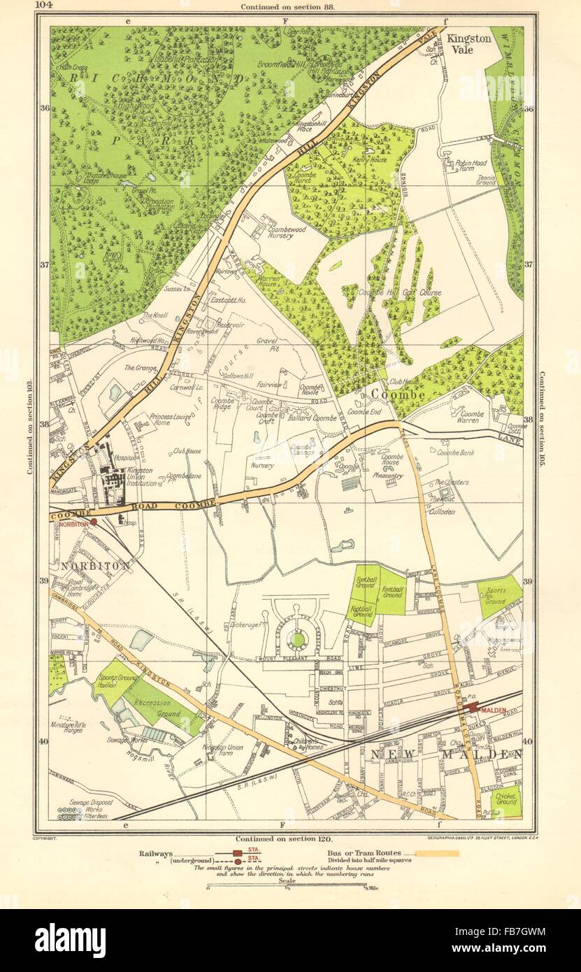 Wimbledon Park Map High Resolution Stock Photography and Images - Alamy
