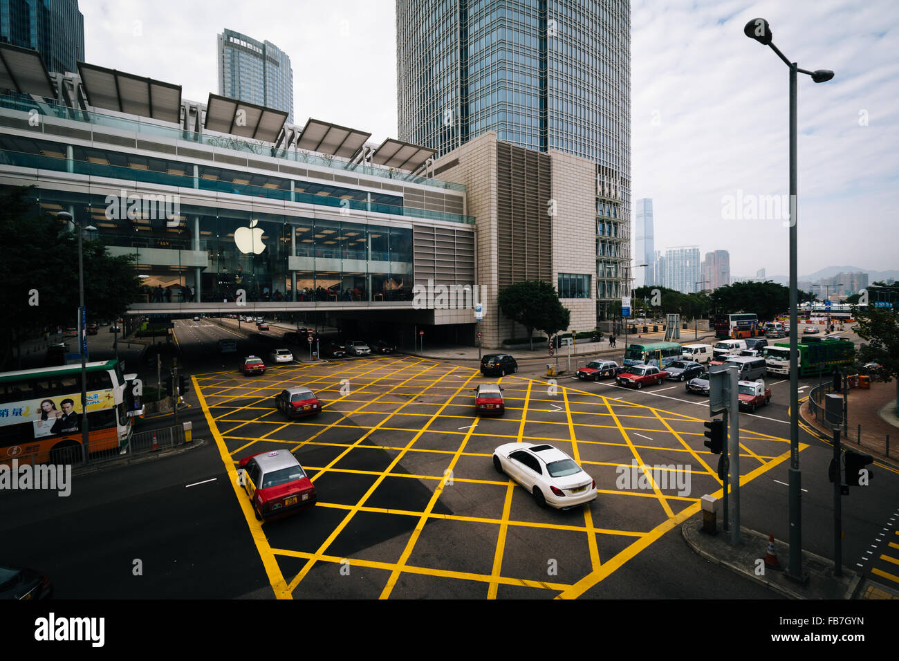 The hong kong international financial center hi-res stock photography ...