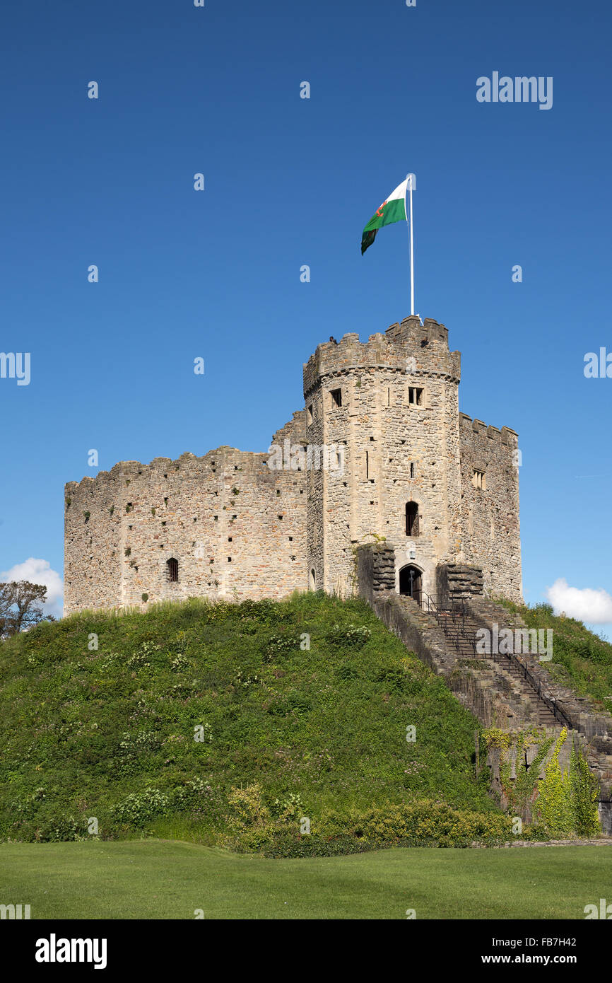 Cardiff Castle, Wales Stock Photo - Alamy
