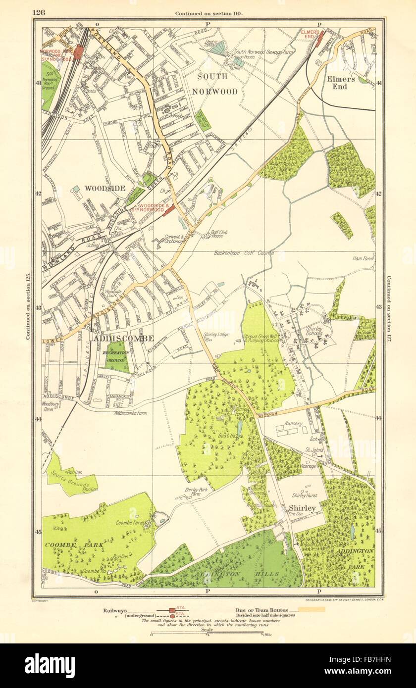 Shirley hills, croydon hi-res stock photography and images - Alamy