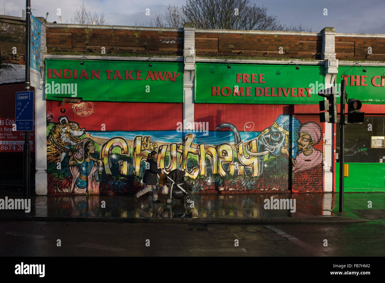 Se24 herne hill hi-res stock photography and images - Alamy