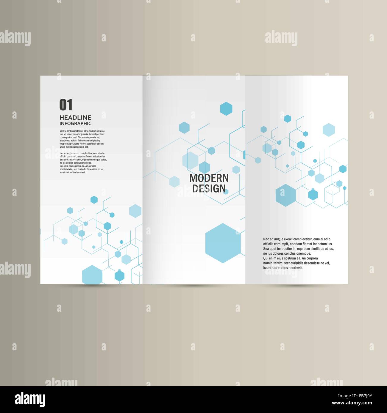 Vector set network connection. Hexagon background Stock Vector Image ...