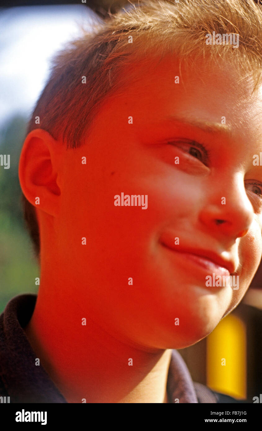 portrait boy age 10 Stock Photo - Alamy