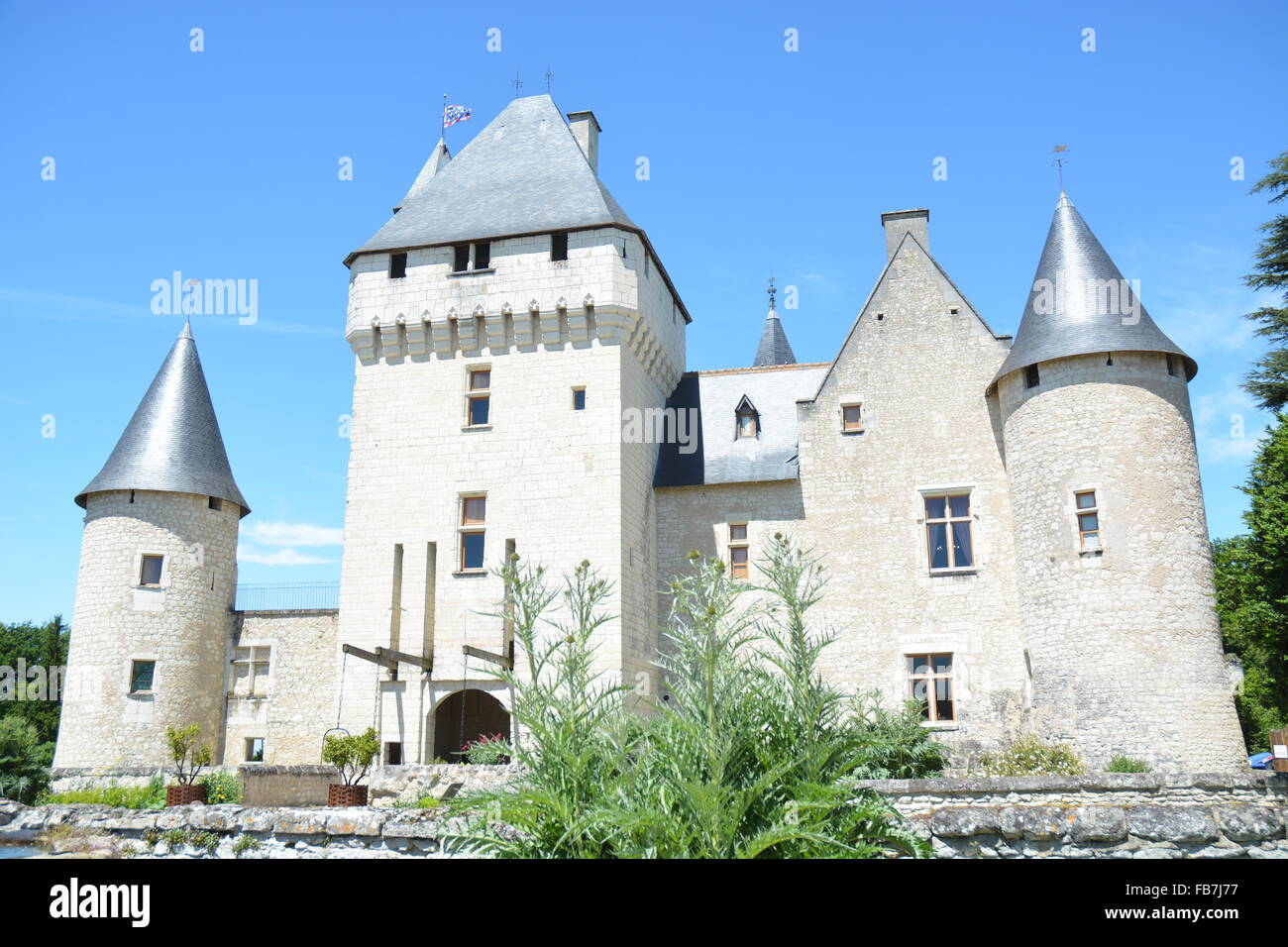 Chateau Du Rivau / Rivau Castle Stock Photo - Alamy