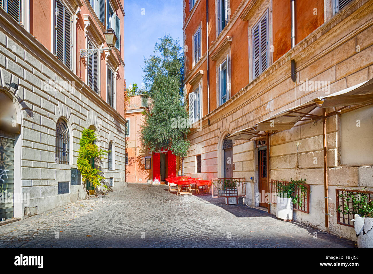 walking the ancient streets and alleys of Rome, Italy Stock Photo - Alamy
