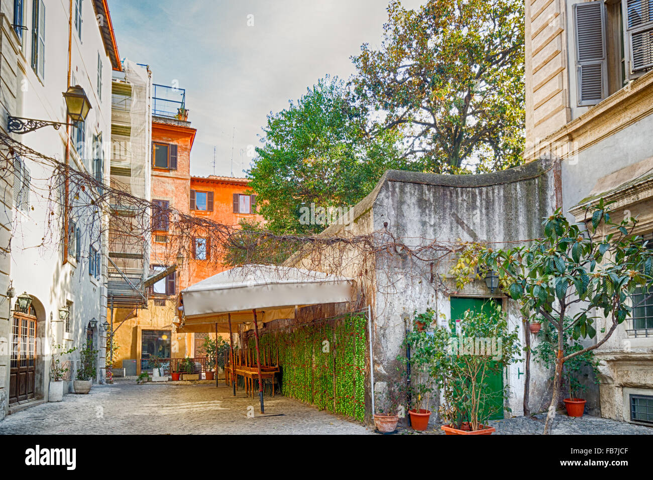 walking the ancient streets and alleys of Rome, Italy Stock Photo - Alamy