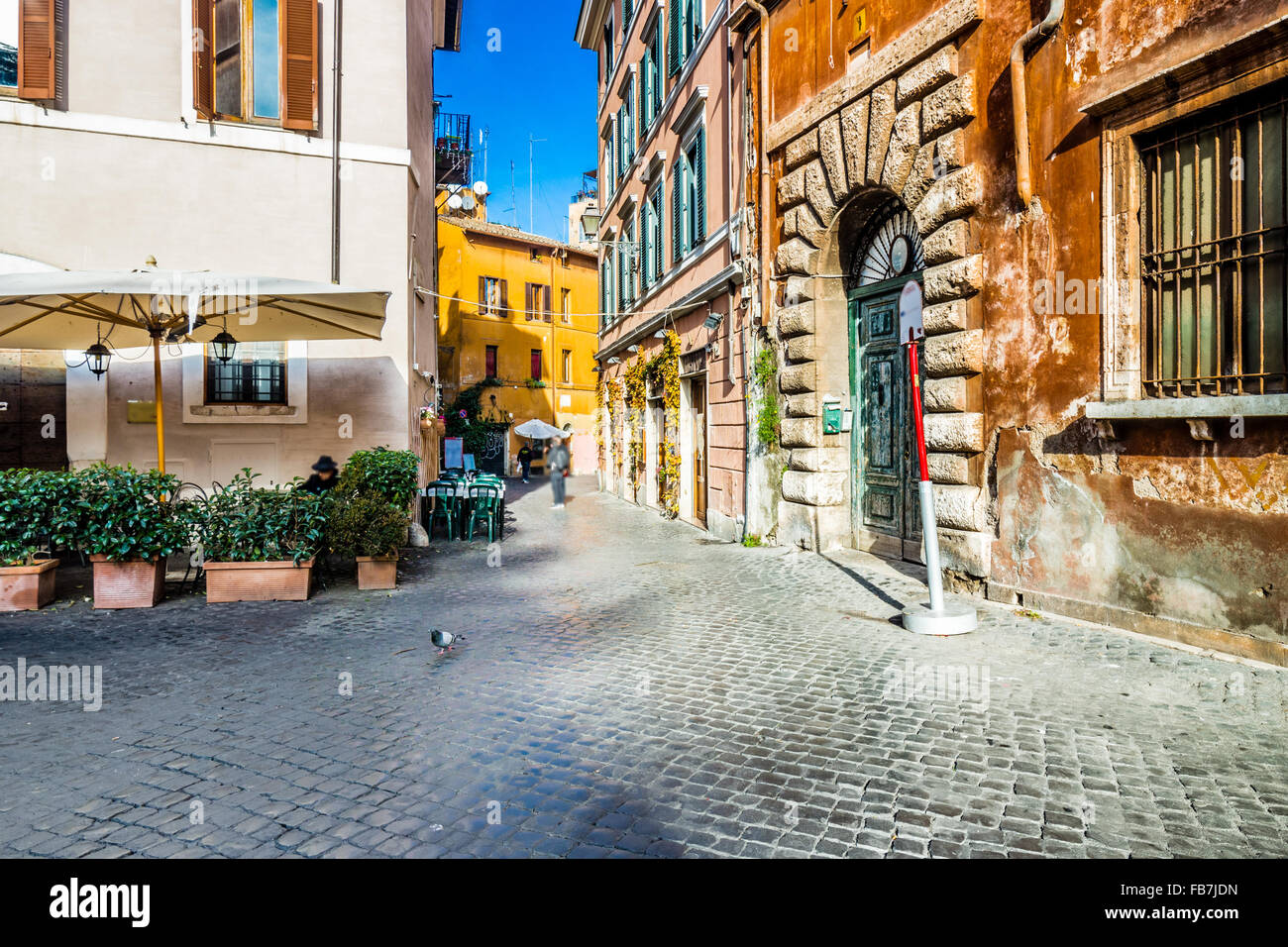 walking the ancient streets and alleys of Rome, Italy Stock Photo - Alamy