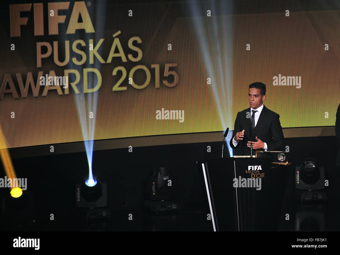 Fifa puskas award 2016 hi-res stock photography and images - Alamy
