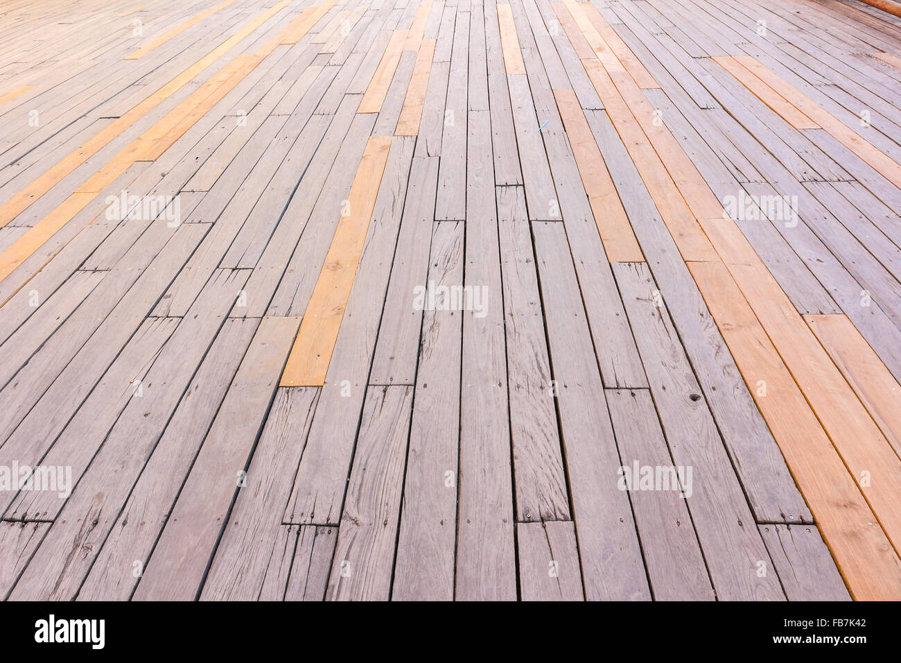 perspective wooden floor ,image in soft focusing Stock Photo - Alamy