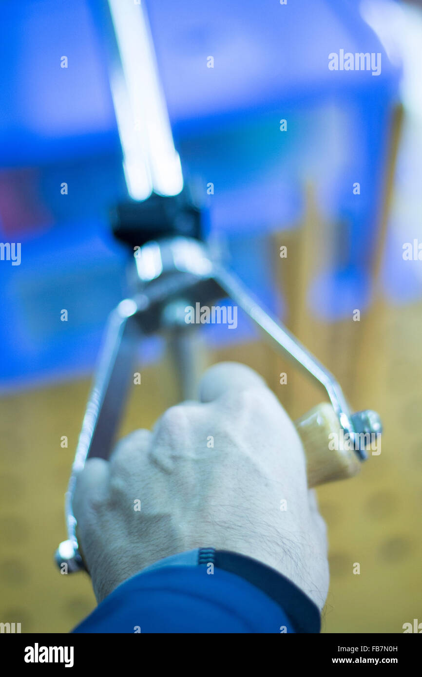 Physiotherapy and orthopedics clinic patient in hand, fingers and wrist ...