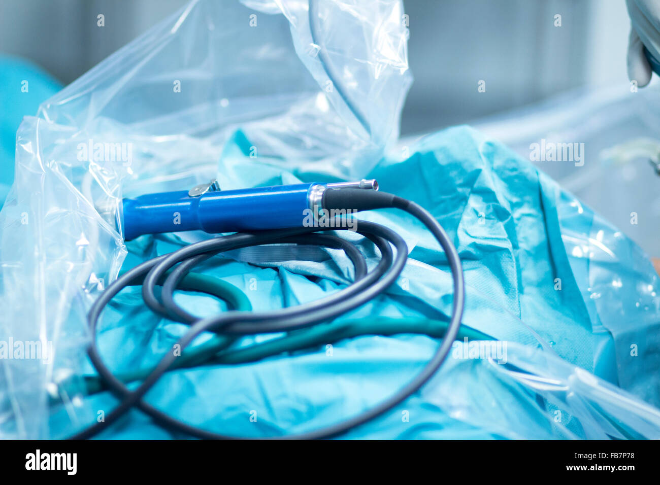 Hospital surgery emergency operating room arthroscopy camera and probe ...