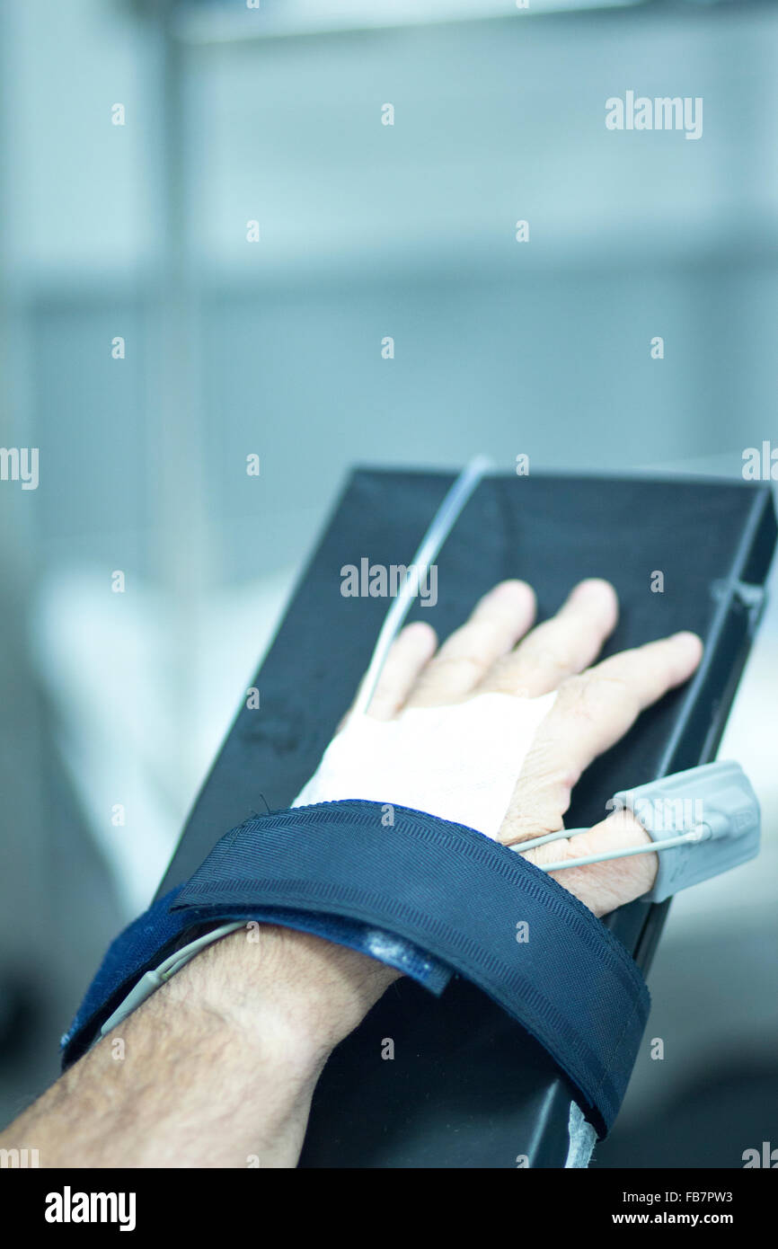Hospital hand surgery emergency operating room photo Stock Photo - Alamy