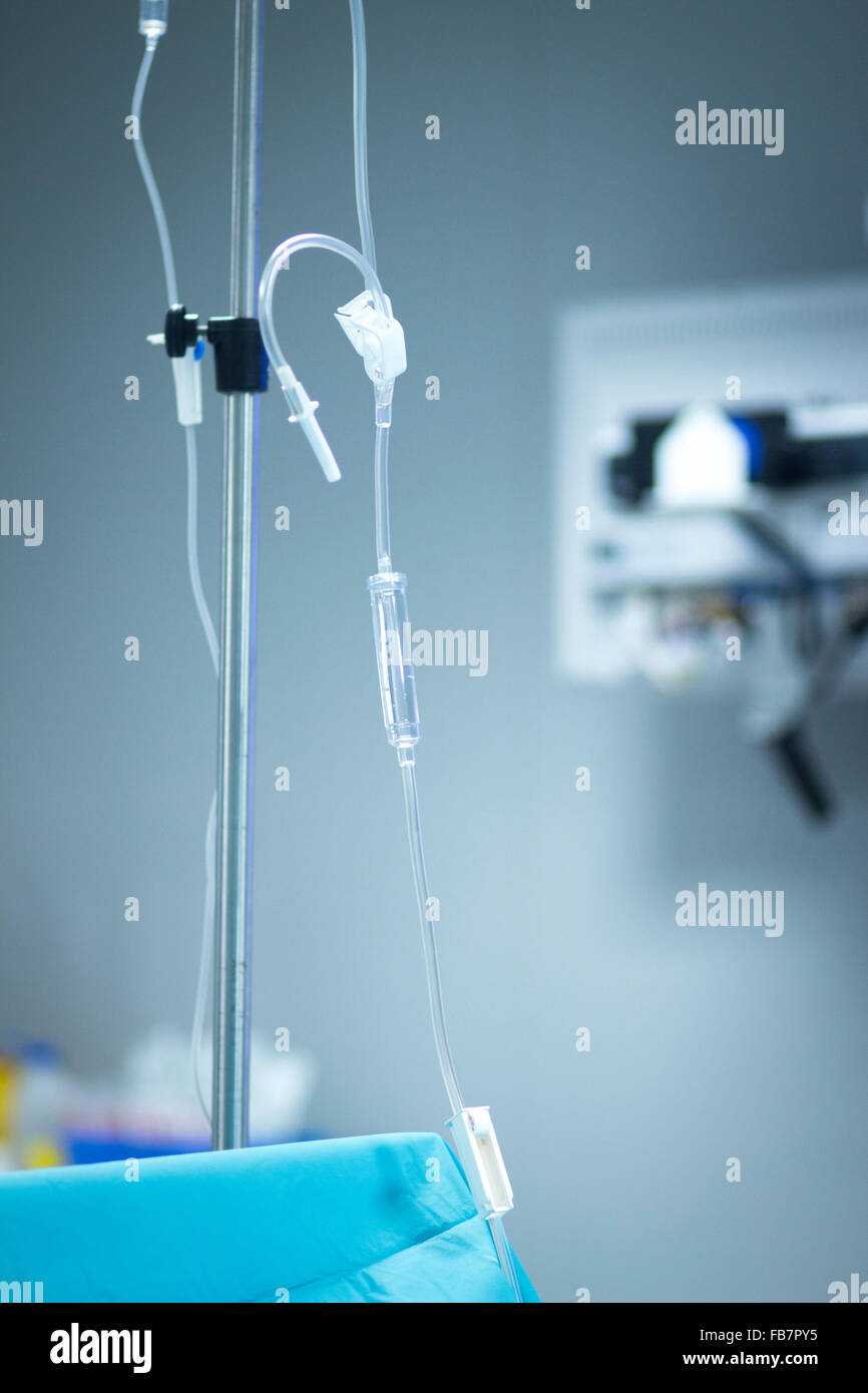 Hospital surgery emergency operating room surgical liquid drip ...