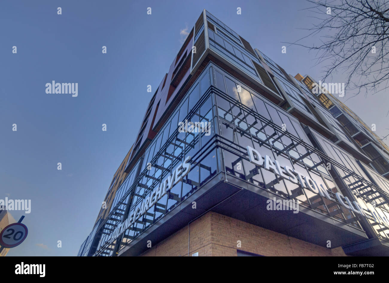 Hackney modern library hi-res stock photography and images - Alamy