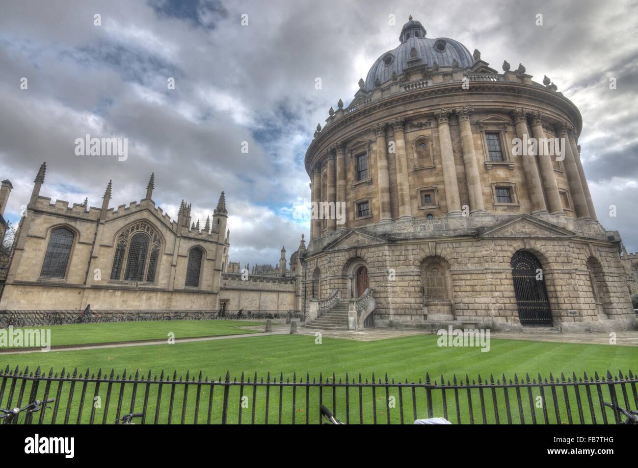 radcliffe square oxford radcliffe camera Stock Photo - Alamy