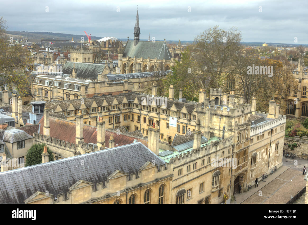 Brasenose college, University of Oxford Stock Photo - Alamy