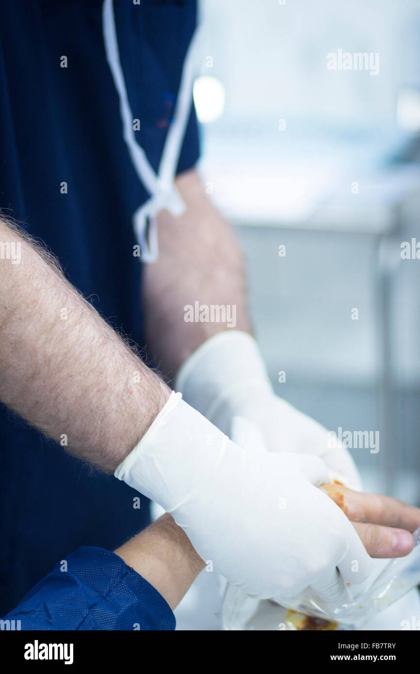 Hospital hand surgery orthopedics operation photo Stock Photo - Alamy