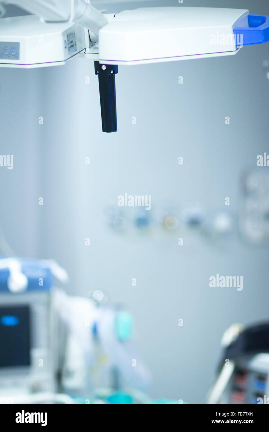 Hospital surgery emergency operating room light photo Stock Photo - Alamy
